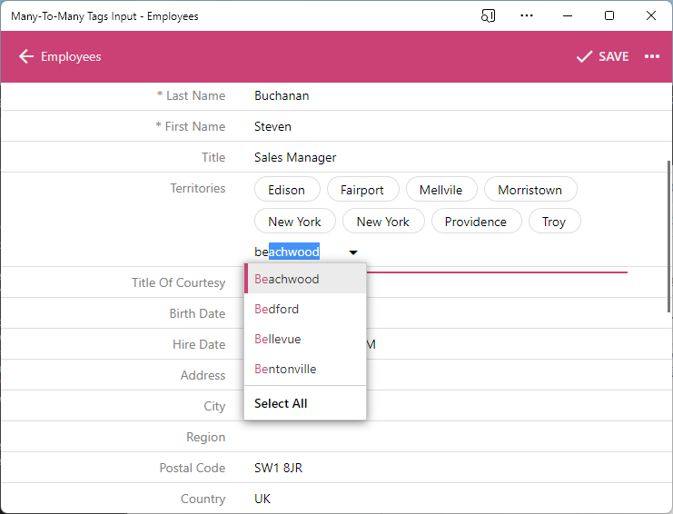 Many To Many Tags Input Forms Reports Apps Build And Deploy Rapidly Use Offline Online 